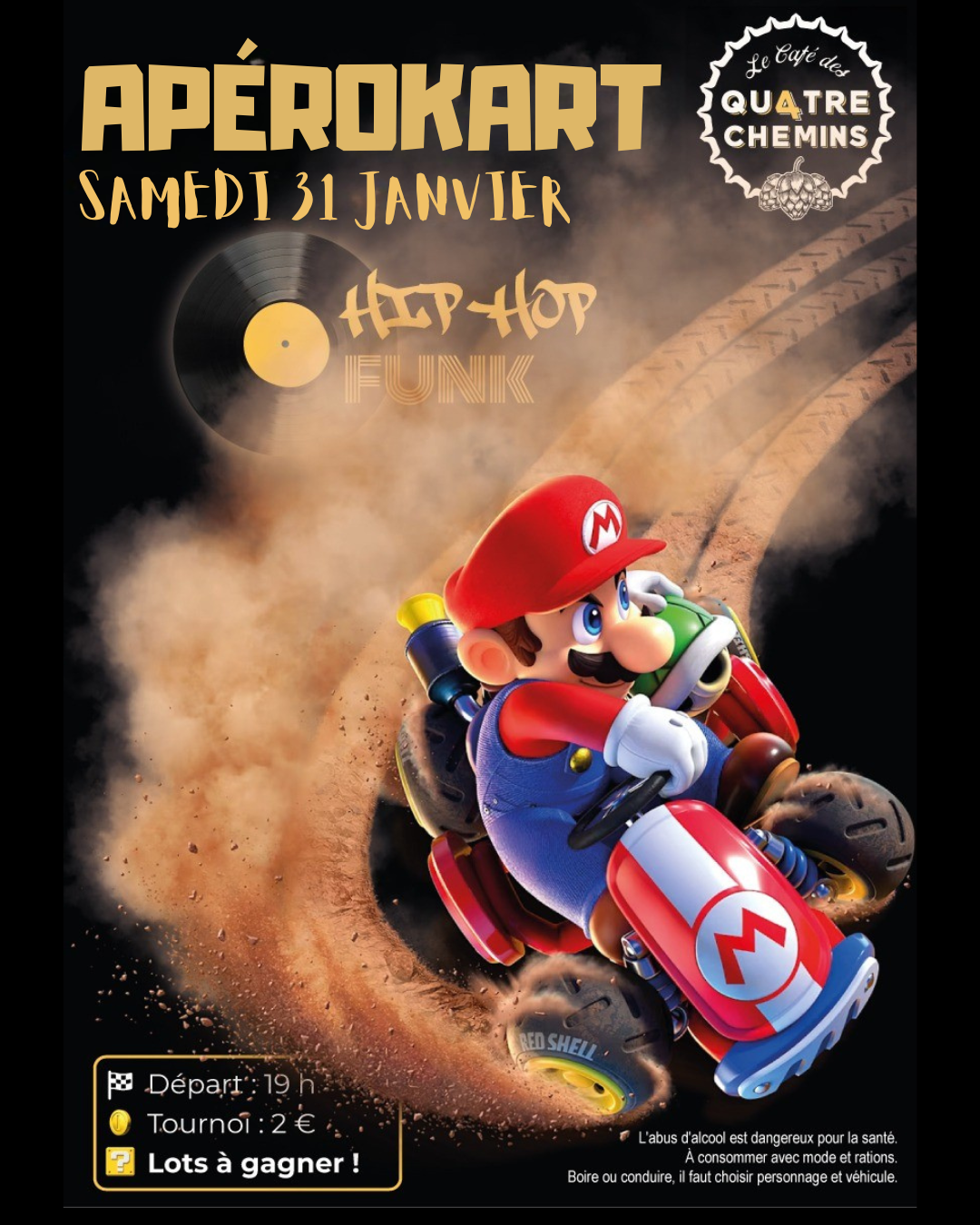 MARIO KART & HIP-HOP FUNK AU CAFÉ DES 4 CHEMINS MONTAUBAN-DE-LUCHON ...